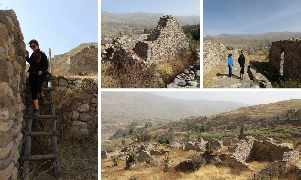Visiting Uyo Uyo Ruins in Colca - Aracari Travel